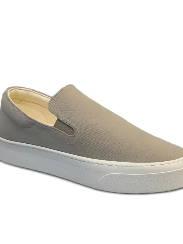 THE ROW Mh Cotton Slip-on Sneakers - White