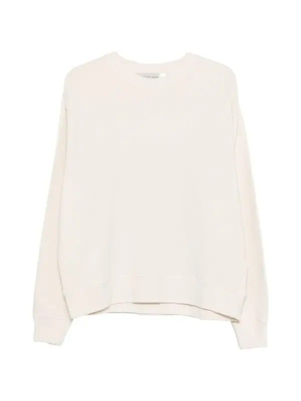 GOLDEN GOOSE Cotton Crewneck Sweatshirt - White