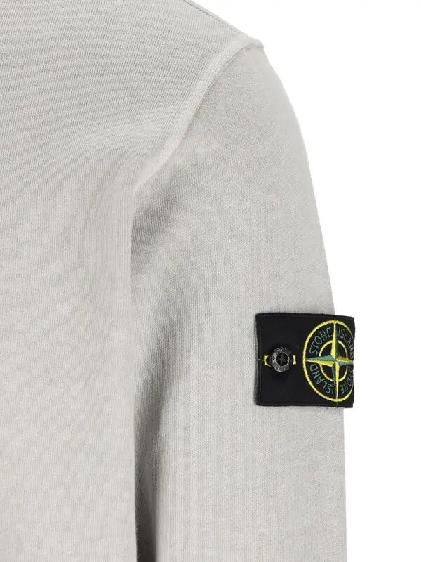 Stone Island Old Effect Sweatshirt - Grey