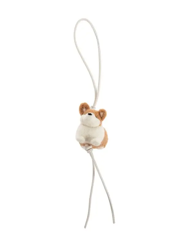 Loewe Corgi Charm - White