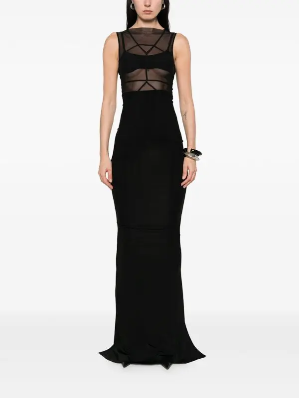 Rick Owens Maxi Skirt - Black