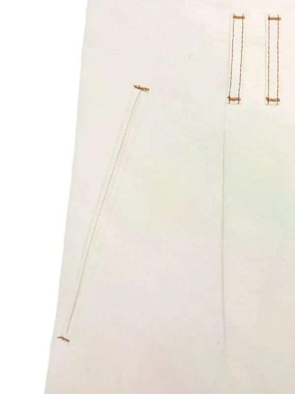 LANVIN Patch-pocket Shorts - Neutrals