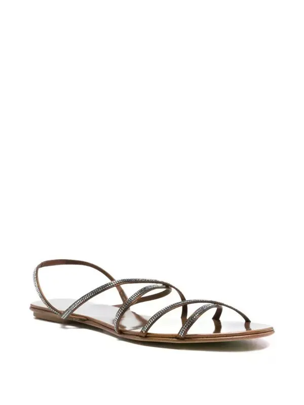 PEDRO GARCIA Esme Crystal-embellished Strap Sandals