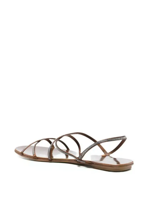 PEDRO GARCIA Esme Crystal-embellished Strap Sandals