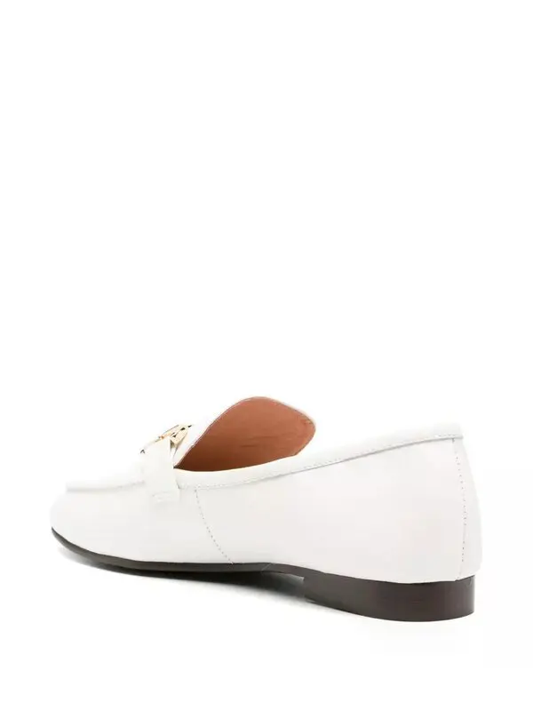 BIBI LOU Ashe Bit Trim Loafers - White