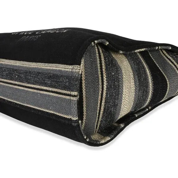 Chanel Canvas Striped Deauville Shopping Tote