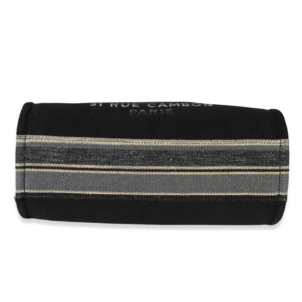 Chanel Canvas Striped Deauville Shopping Tote