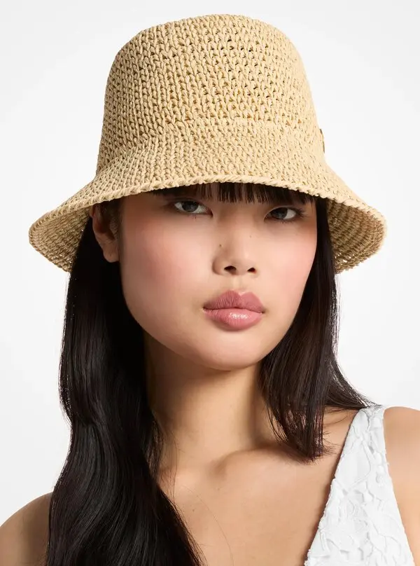 Michael Kors Crocheted Bucket Hat