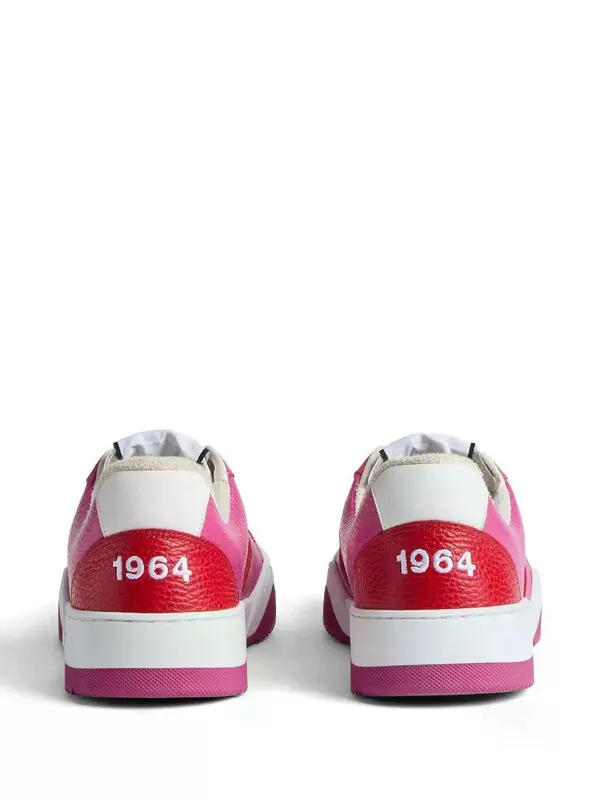Dsquared2 Panelled Low-top Leather Sneakers