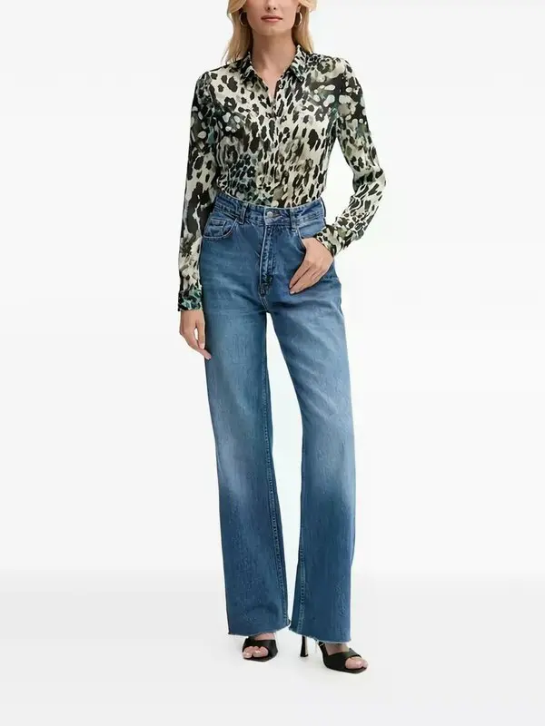 Guess Printed Long-sleeve Shirt