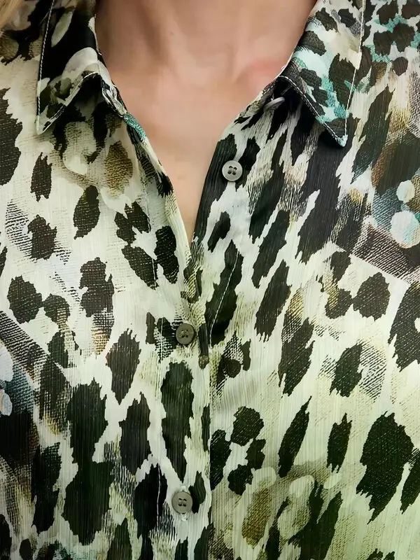 Guess Printed Long-sleeve Shirt