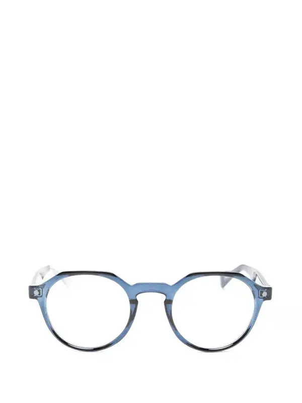 SNOB Meziena Round-frame Sunglasses - Blue