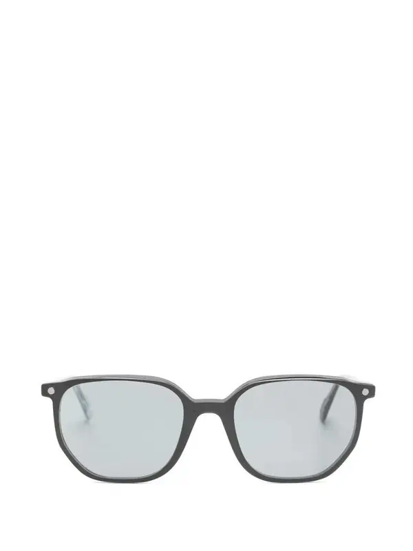 SNOB Velasca Round-frame Sunglasses - Black
