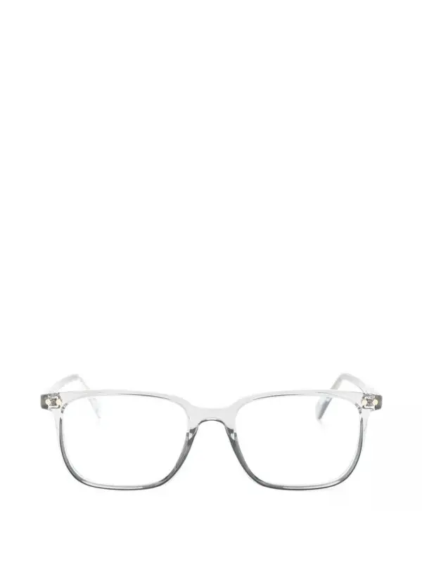 SNOB Rectangle-frame Glasses - Grey