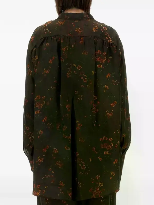 UMA WANG Tyesha Floral-print Shirt