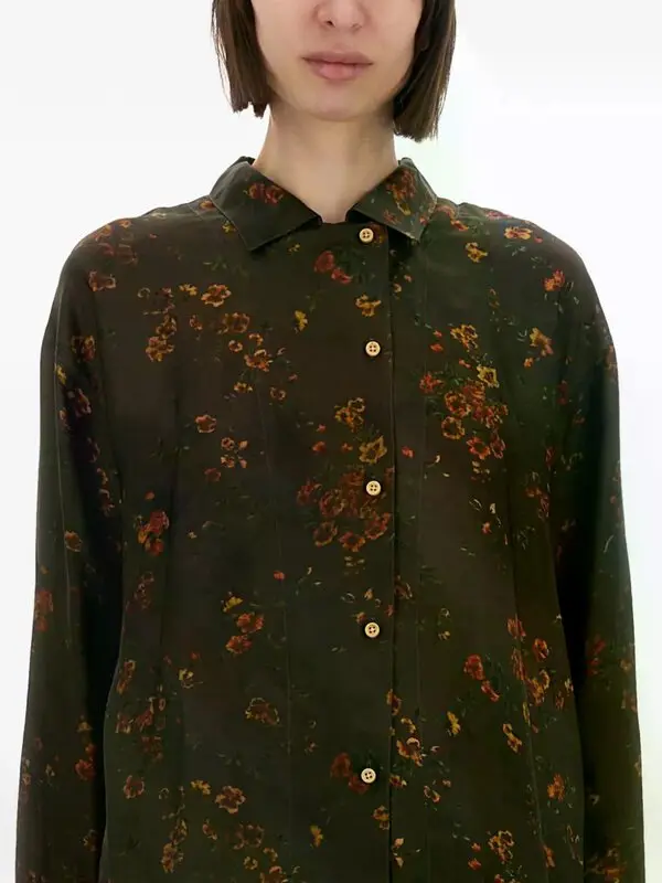 UMA WANG Tyesha Floral-print Shirt