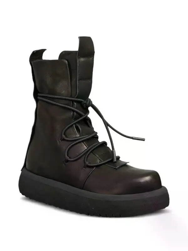 PURO Leather Lace-up Boots