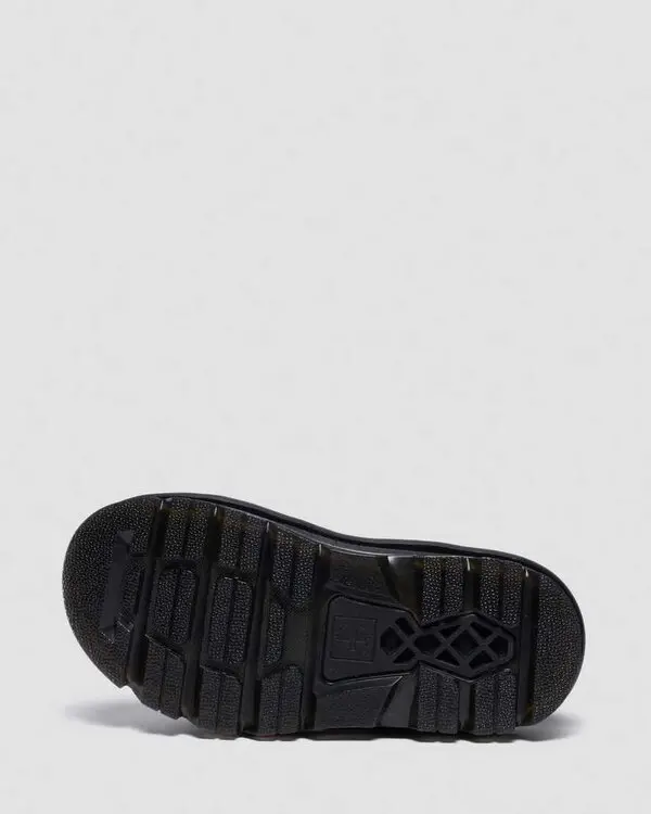 Dr. Martens Zebzag Leopard Hair-on Leather Sandals - Tan