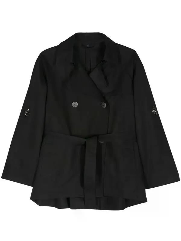 FAY Double-breasted Belted Trench Coat