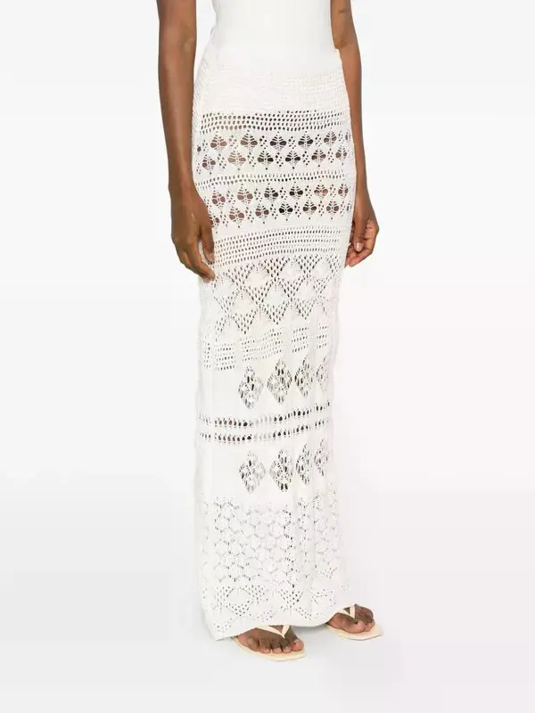 Emilio Pucci Crochet Maxi Skirt