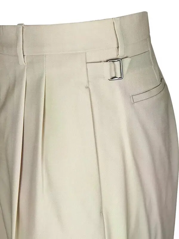 BE ABLE Pleated Trousers - Neutrals