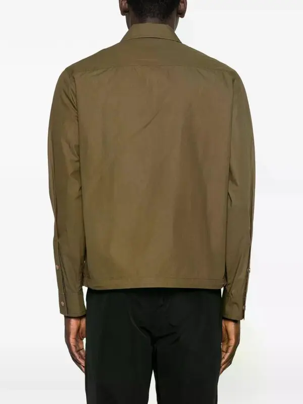 Moncler Zip Flap-pocket Jacket - Brown