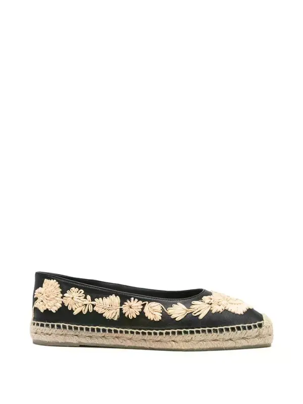 CastaÑer Paris Espadrilles With Raffia Embellishment
