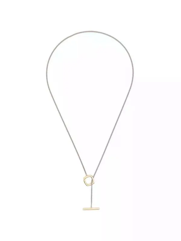 Tom Wood Frame Pendant Necklace - Silver