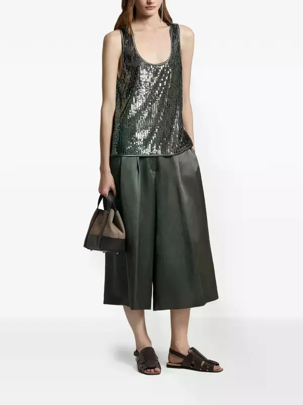 Peserico Sequin-embellished Tank Top