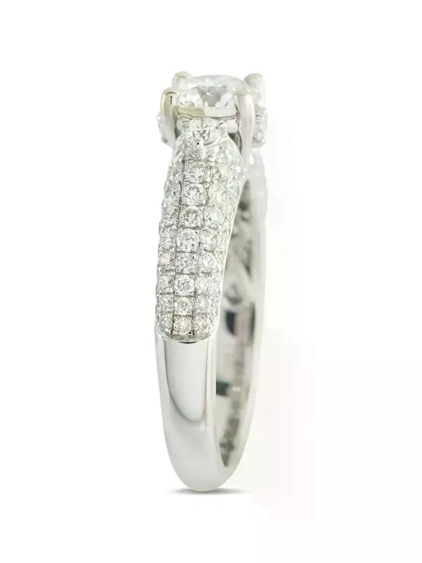LB EXCLUSIVE 18k White Gold Diamond Ring
