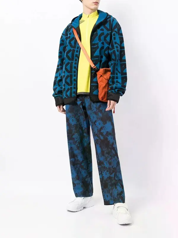 Kenzo Logo Zipped Hoodie