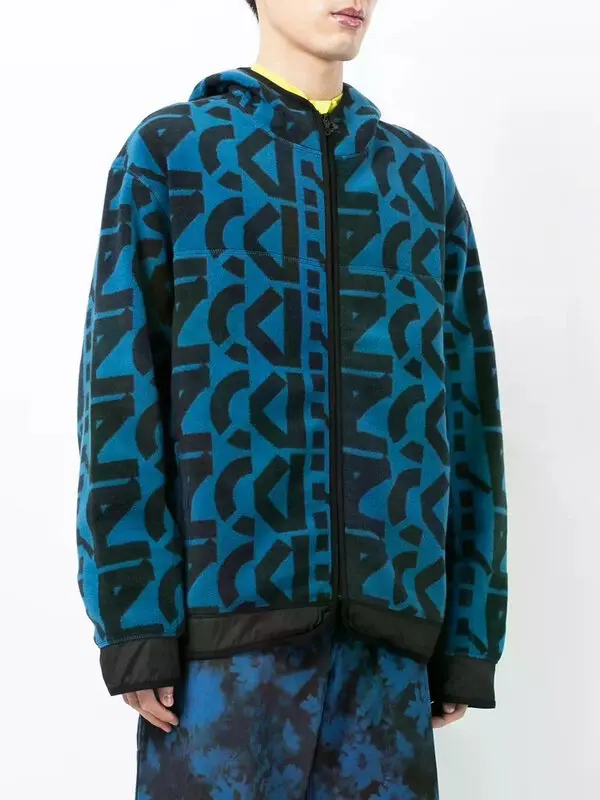Kenzo Logo Zipped Hoodie