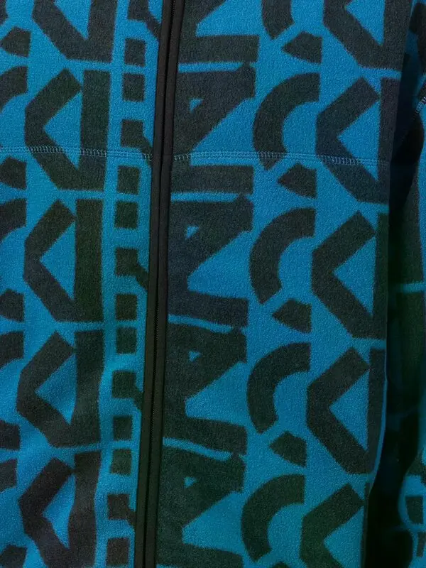 Kenzo Logo Zipped Hoodie