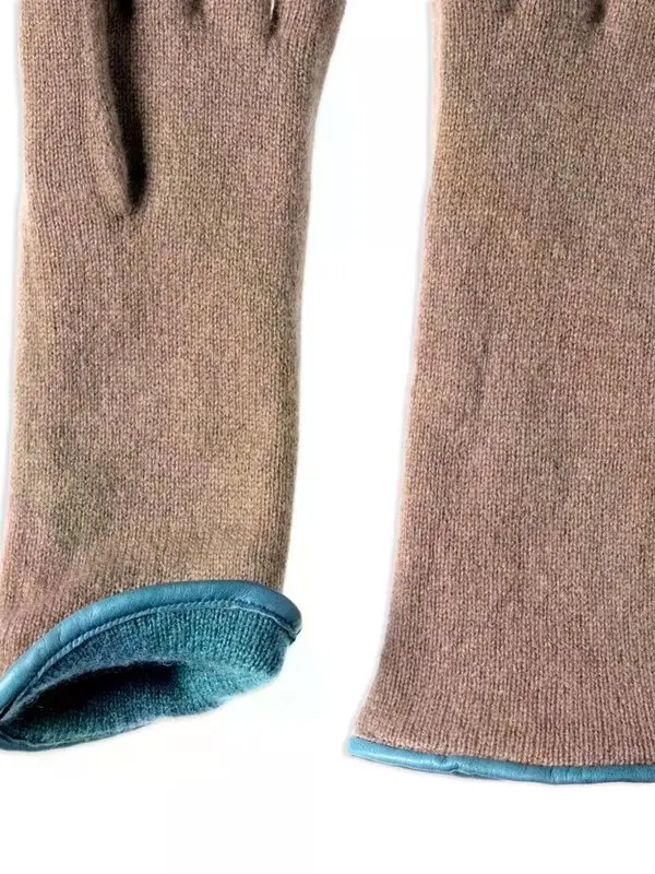 RESTELLI Leather-trim Gloves