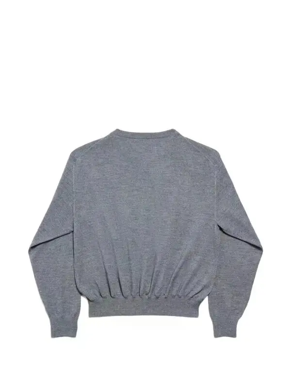 Balenciaga V-neck Long Sleeve Sweater