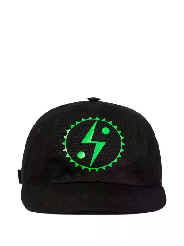 Stella McCartney Cotton Baseball Cap - Black