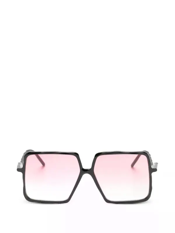 KUBORAUM L12 Geometric Sunglasses - Red