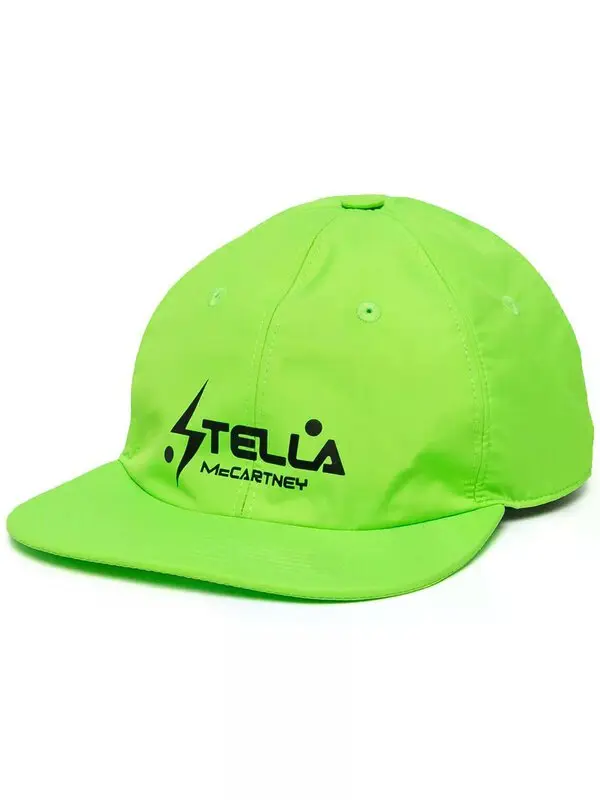 Stella McCartney Logo-print Cap - Green