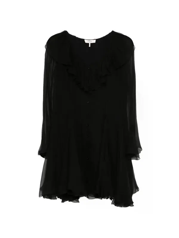 Chloé Ruffled Mini Dress