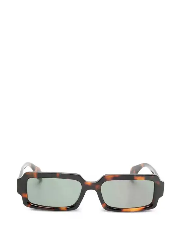 GIGI STUDIOS Rectangle-frame Sunglasses - Brown