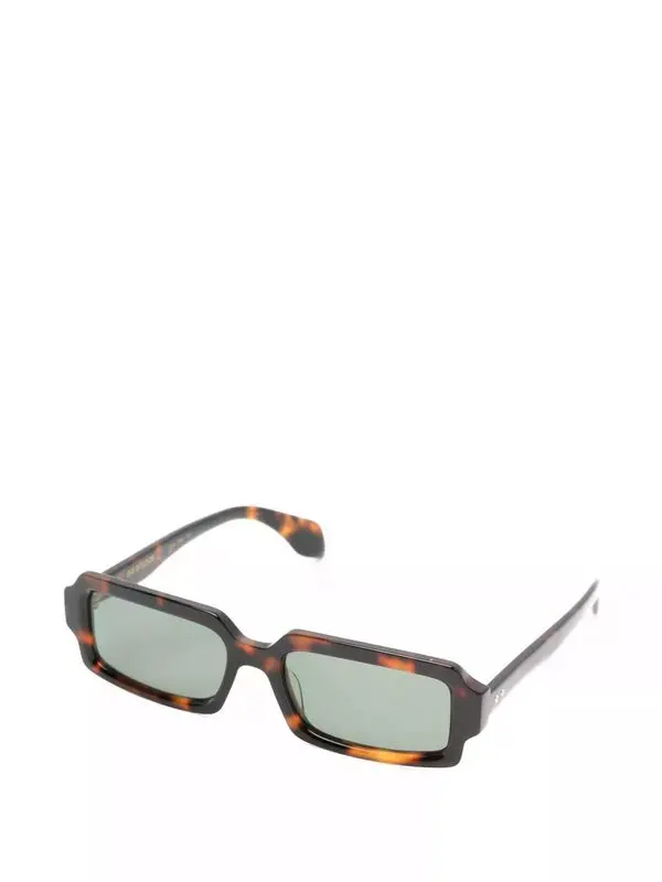 GIGI STUDIOS Rectangle-frame Sunglasses - Brown