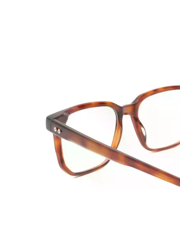 GIGI STUDIOS Engels Square-frame Eyeglasses - Brown