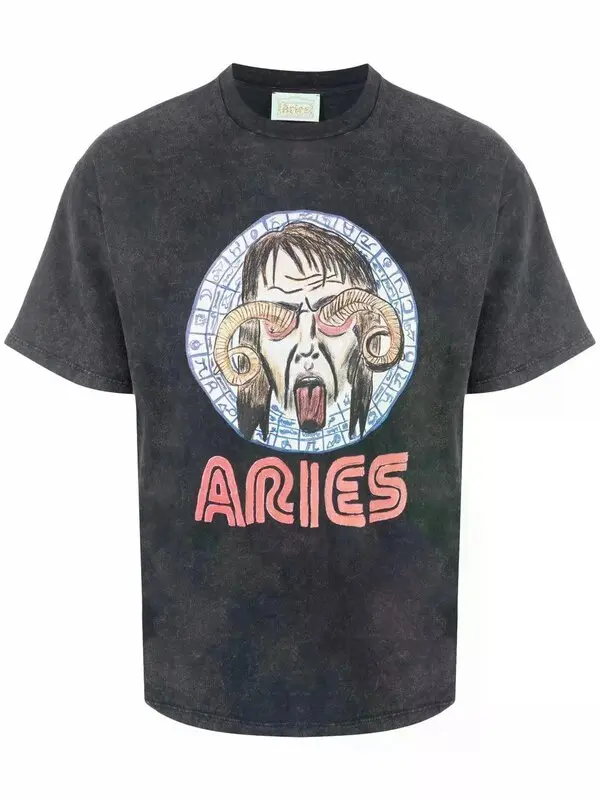 Aries Astrology Graphic-print T-shirt
