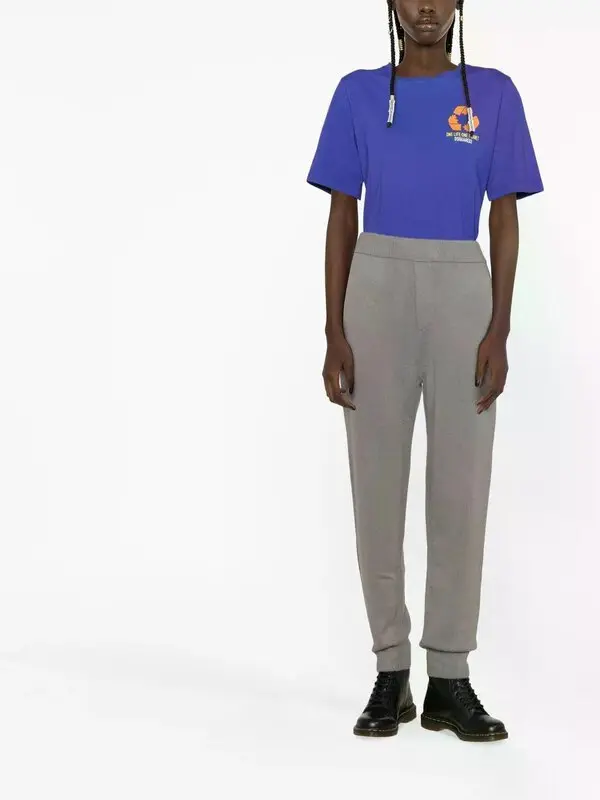 Dsquared2 Logo Embroidered Knitted Track Pants