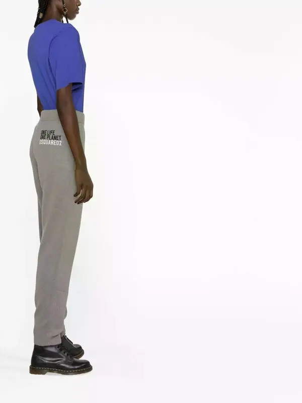 Dsquared2 Logo Embroidered Knitted Track Pants