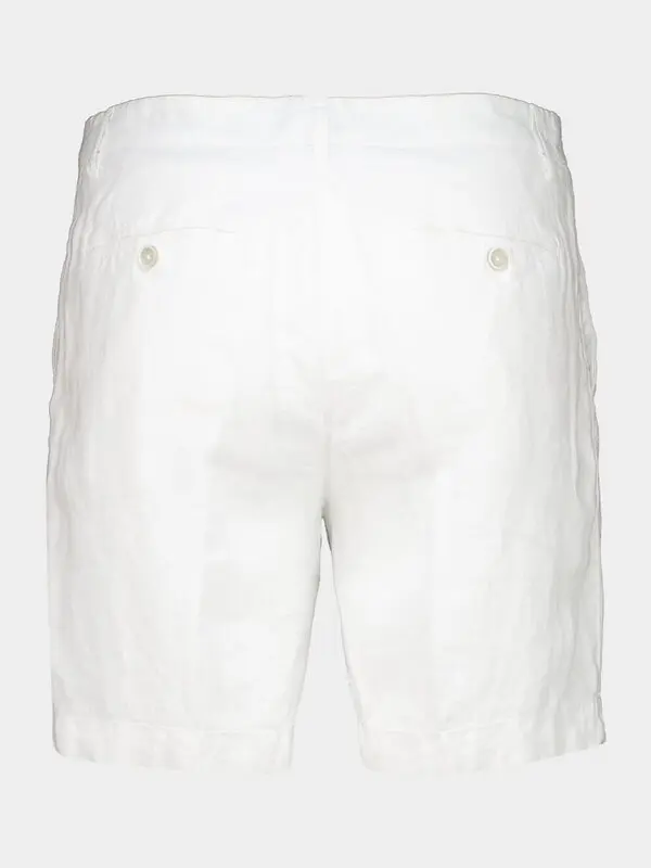 120% Lino Linen Bermuda Shorts