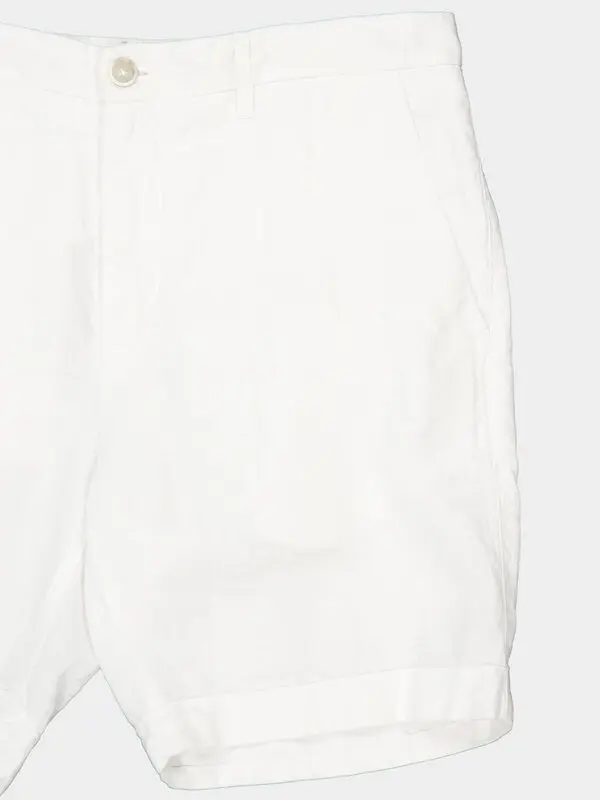 120% Lino Linen Bermuda Shorts