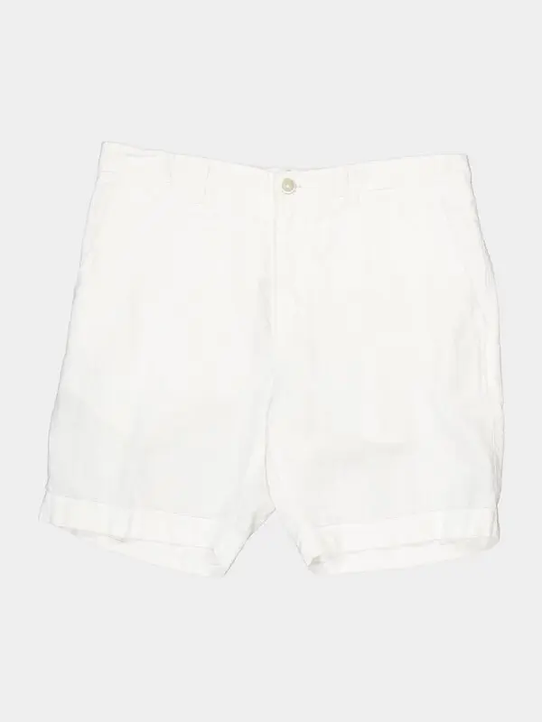 120% Lino Linen Bermuda Shorts