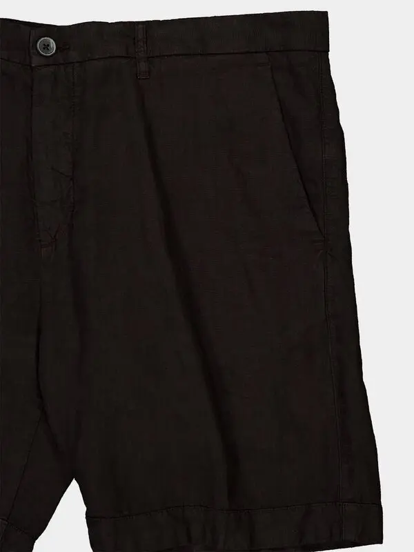 120% Lino Linen Bermuda Shorts