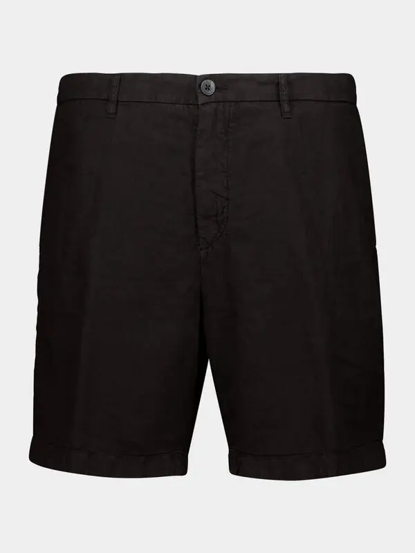 120% Lino Linen Bermuda Shorts